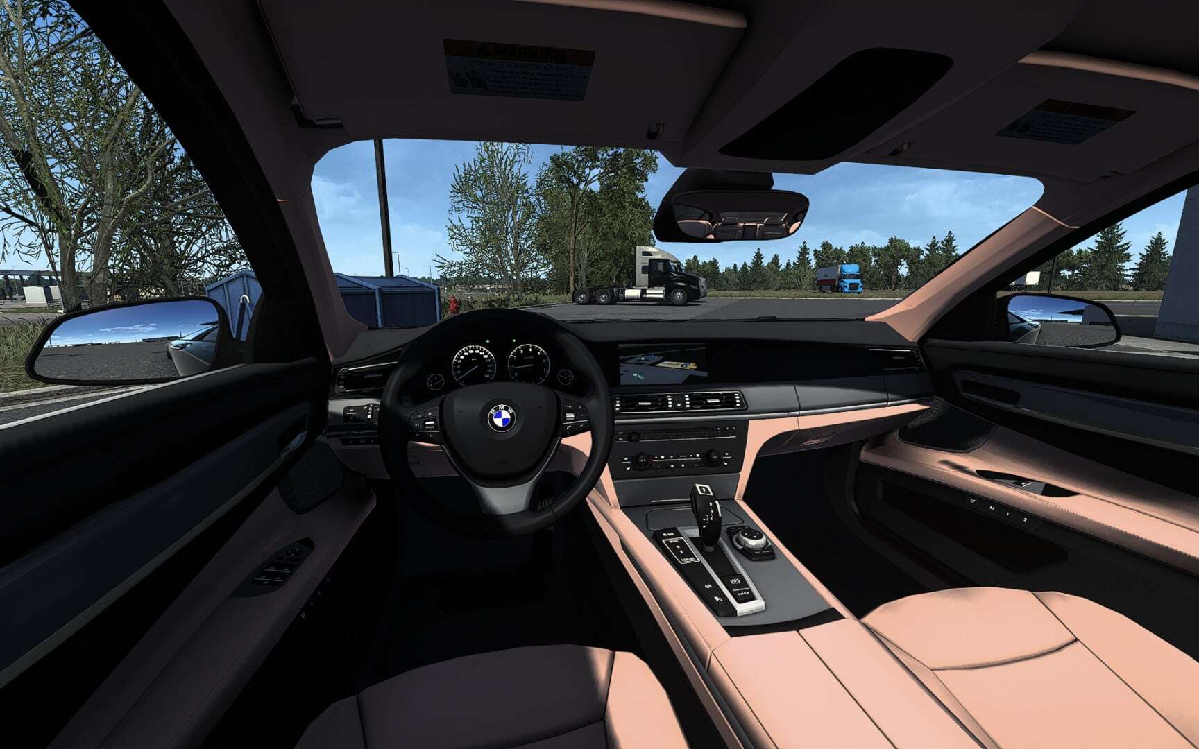 BMW 7-Series F02 2011 V1.9 1.57 | American Truck Simulator Mod