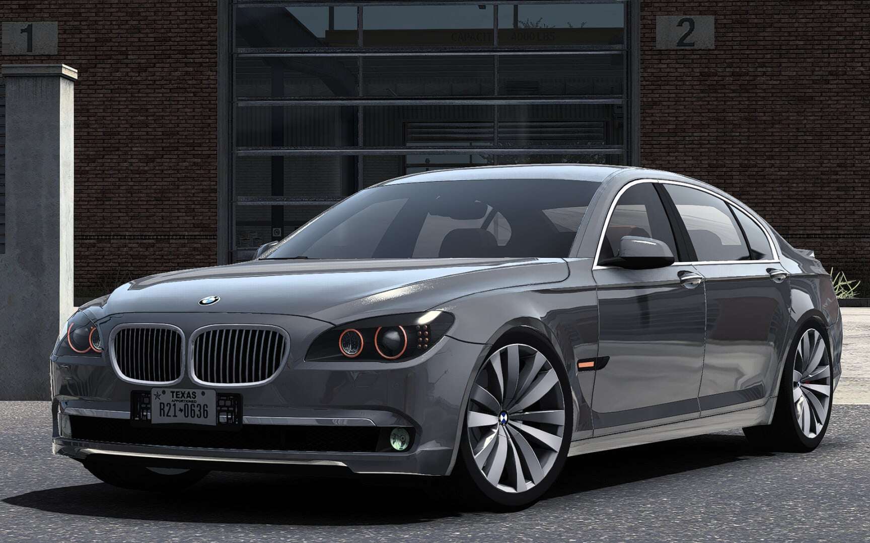 BMW 7-Series F02 2011 V1.9 1.57 | American Truck Simulator Mod