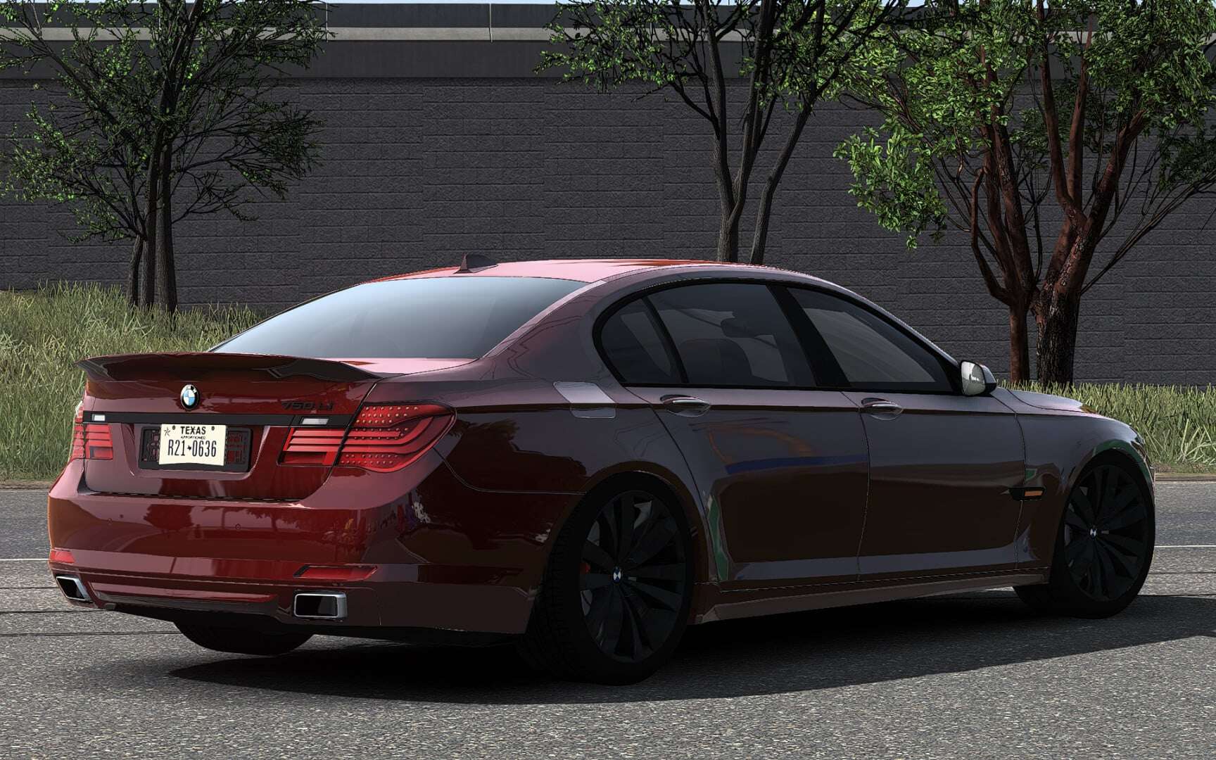 BMW 7-Series F02 2011 V1.9 1.57 | American Truck Simulator Mod