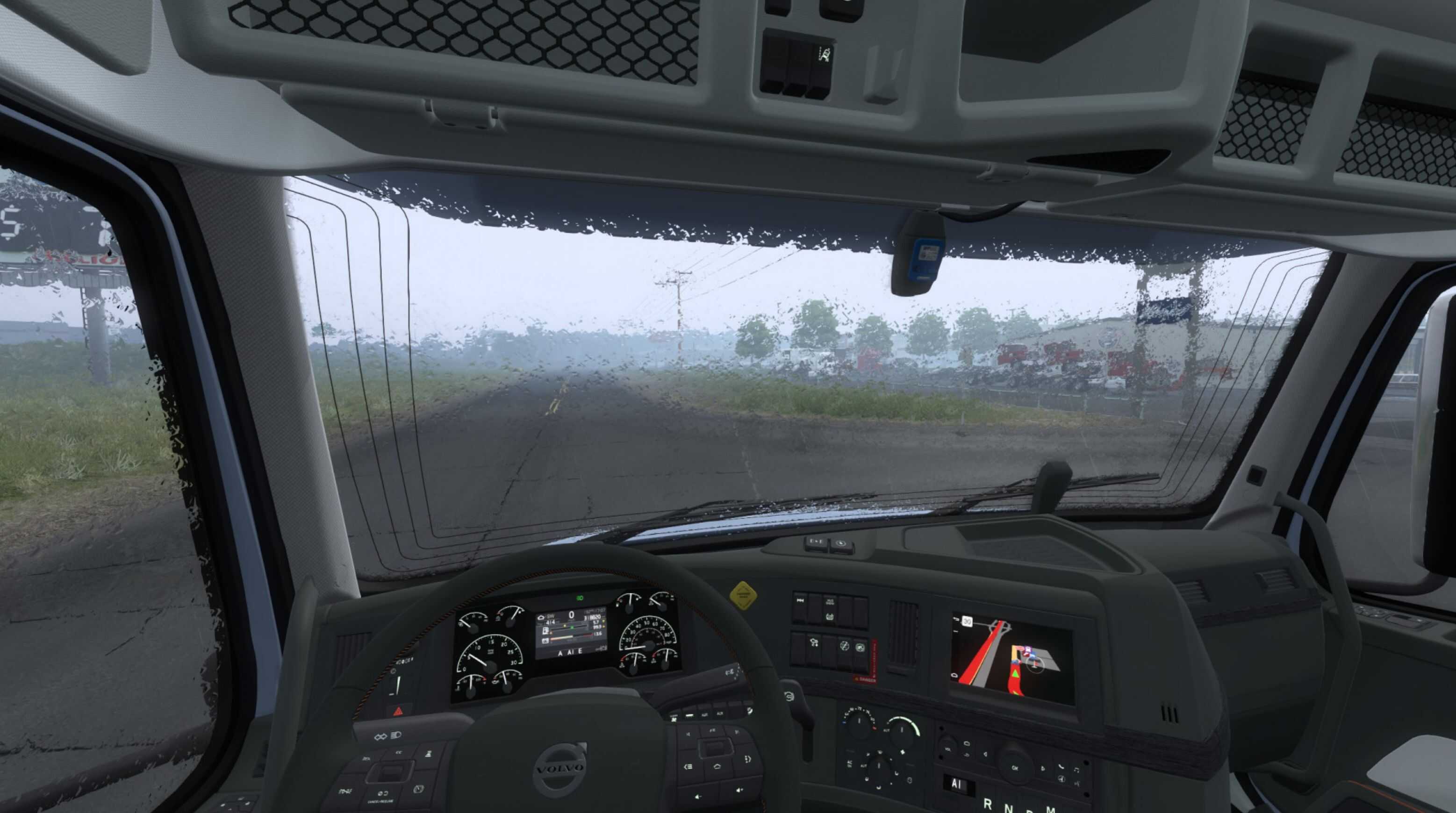 Better Raindrops v2.1.16 | American Truck Simulator Mod