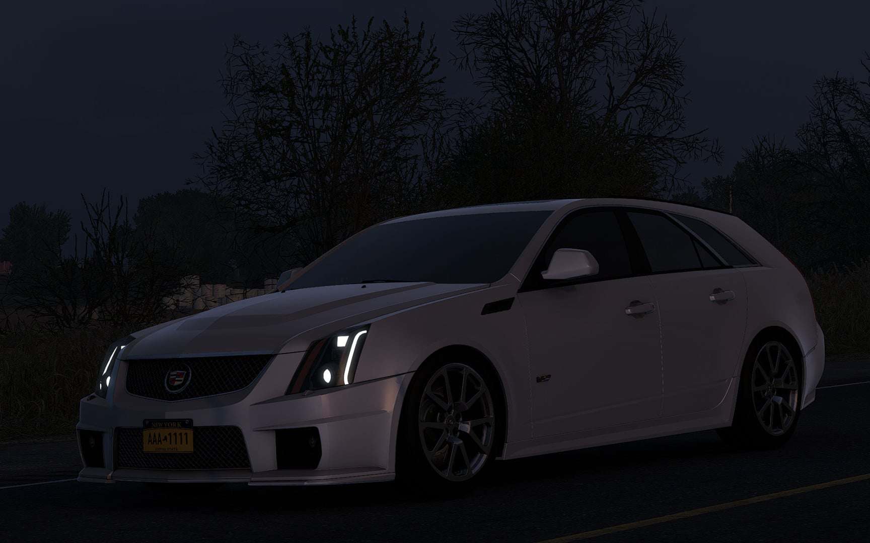 Cadillac CTS-V Sport Wagon 2014 V1.0 1 (5) - American Truck Simulator ...