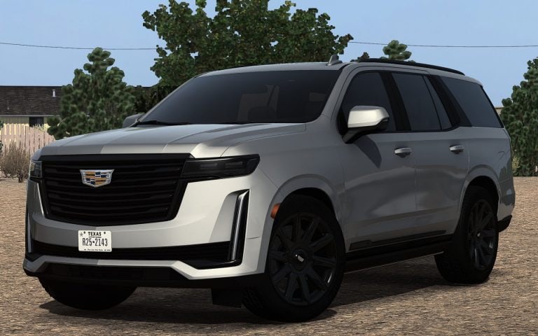 Cadillac Escalade 2021 V2.1 1.57 2.1 | American Truck Simulator Mod