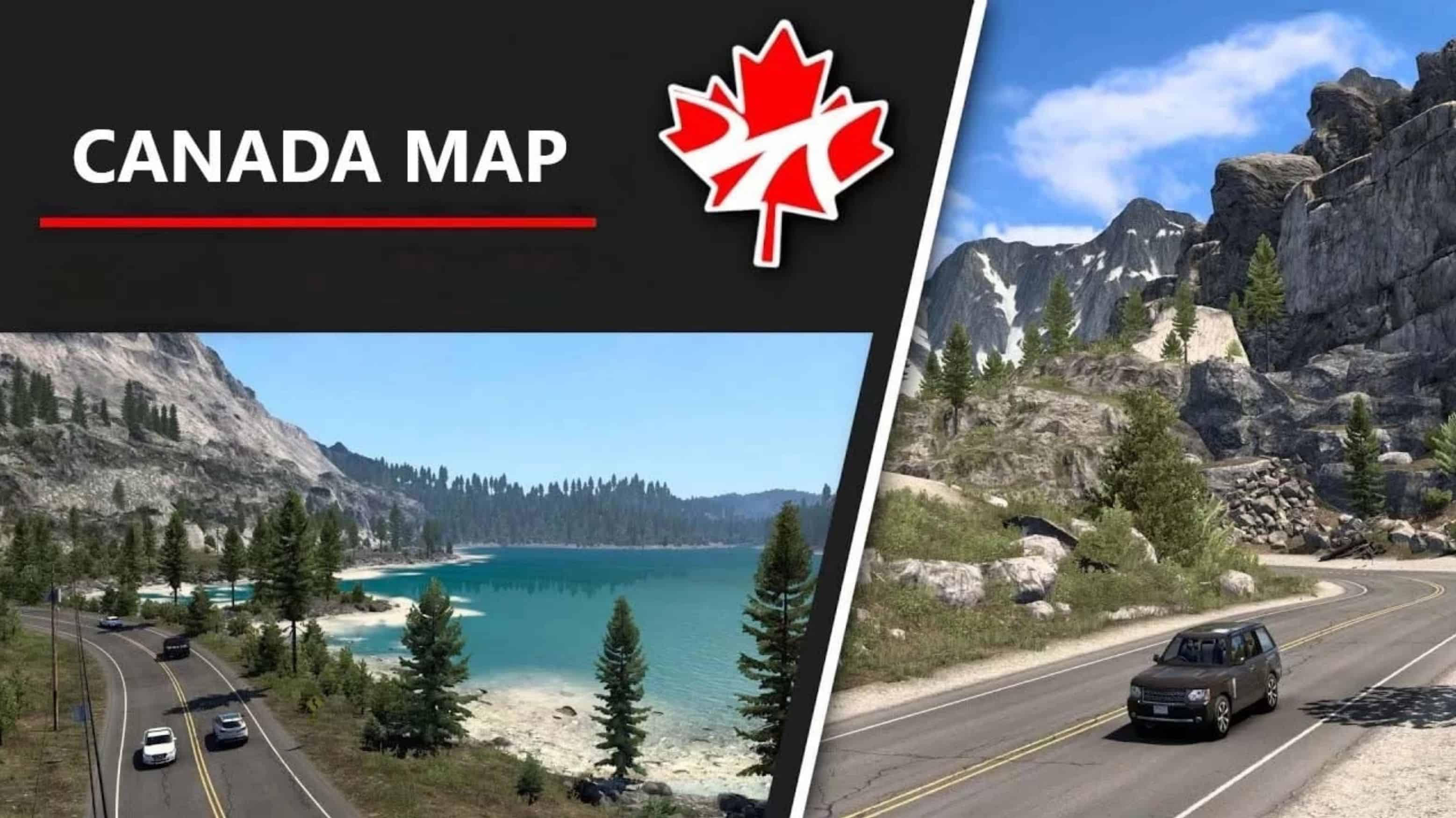 Canada Map v1.6.0 | American Truck Simulator Mod