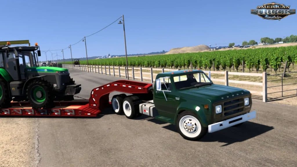 Dodge D800 Truck + Interior v2.1 (1.57.x) | American Truck Simulator Mod