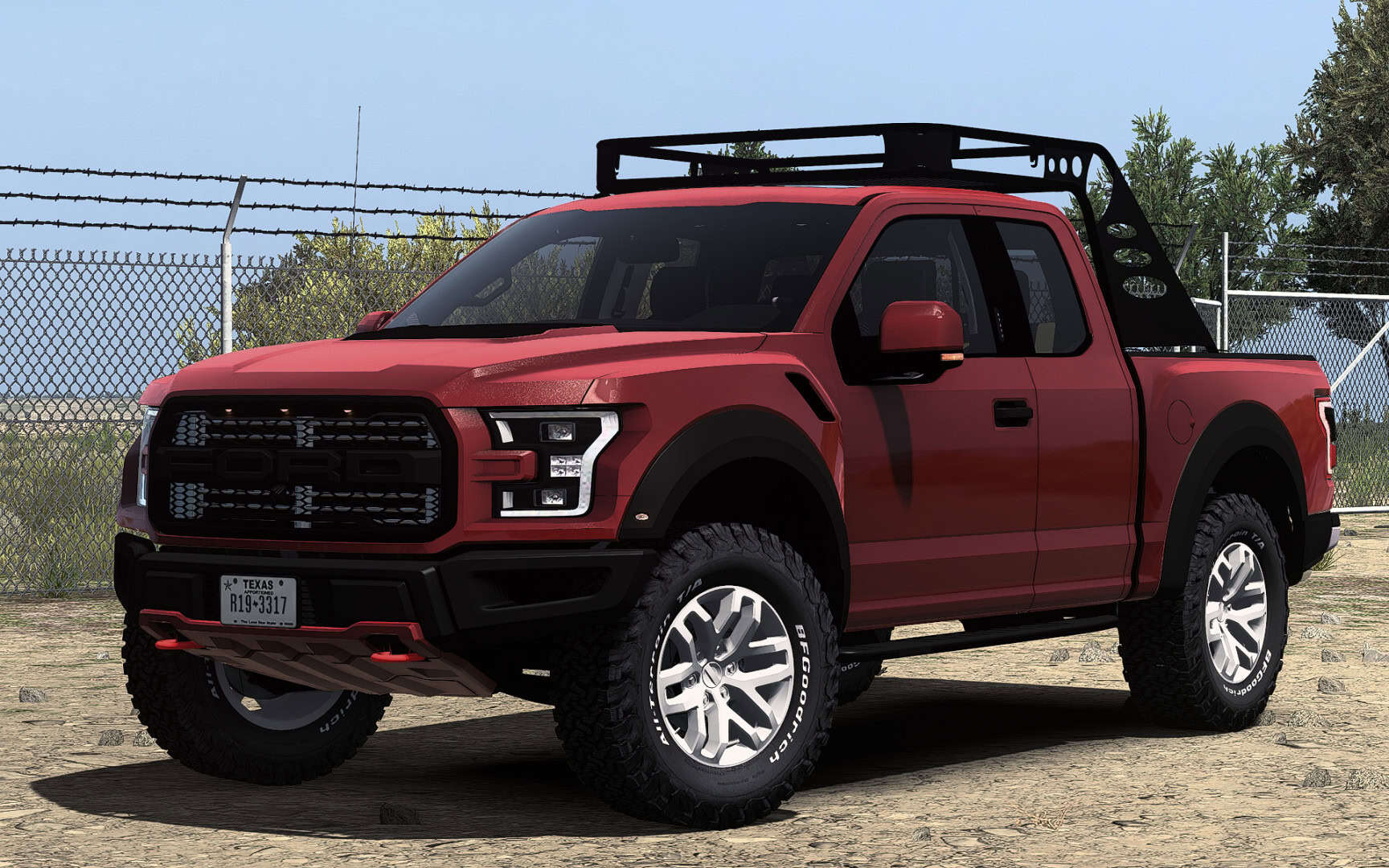 Ford F-150 Raptor 2017 V2.6 1.57 | American Truck Simulator Mod