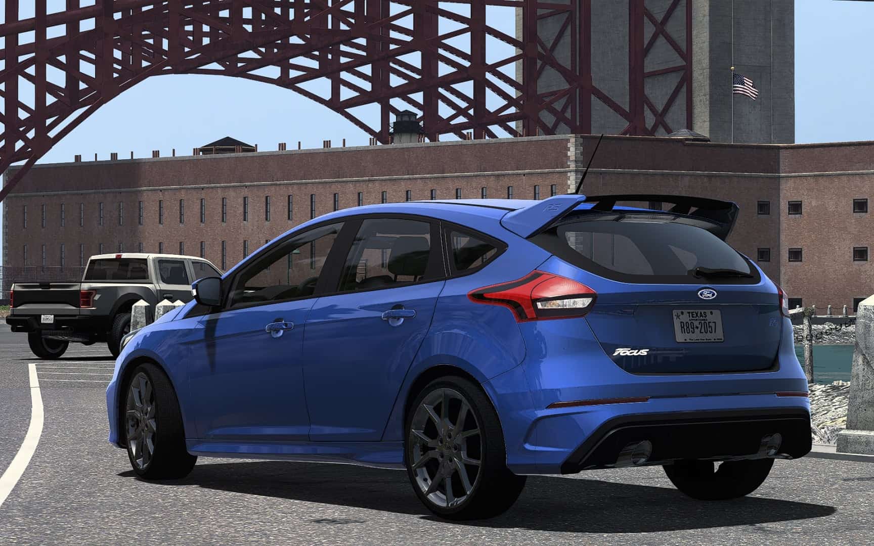 Ford Focus RS Mk3 2017 V3.0 1.57 | American Truck Simulator Mod