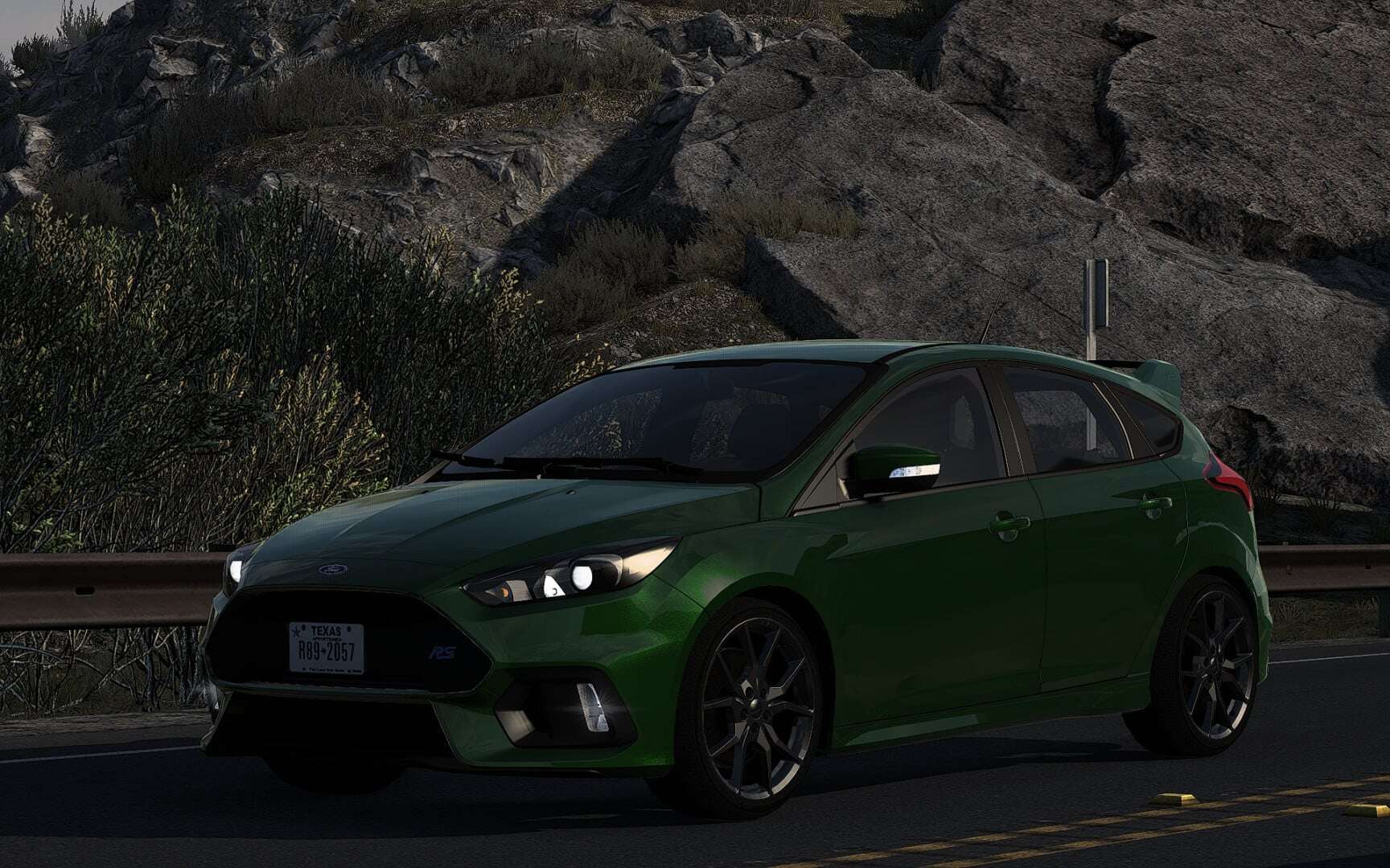 Ford Focus RS Mk3 2017 V3.0 1.57 | American Truck Simulator Mod