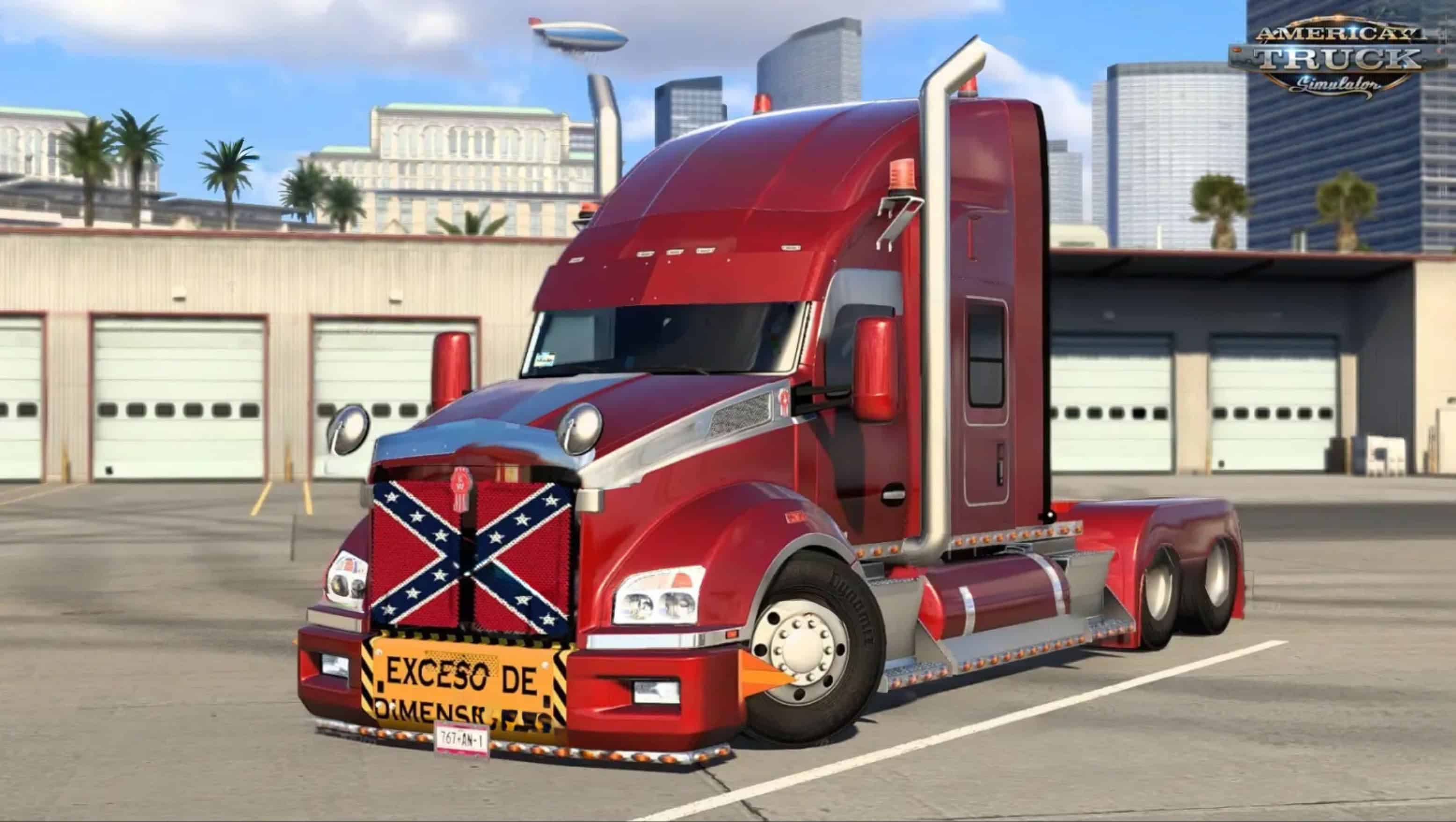 Kenworth T880 2022 Mexicano + Interior v1.2 (1.57.x) | American Truck ...