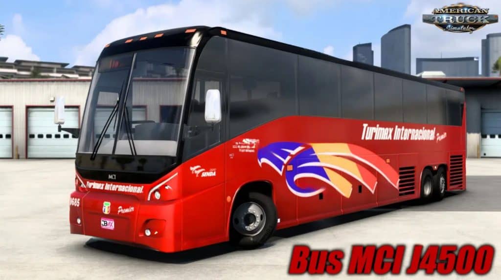 MCI J4500 Bus + Interior v2.1 By DBMX (1.57 (2) - American Truck ...
