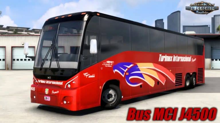 MCI J4500 Bus + Interior v2.1 By DBMX (1.57 (2) - American Truck ...