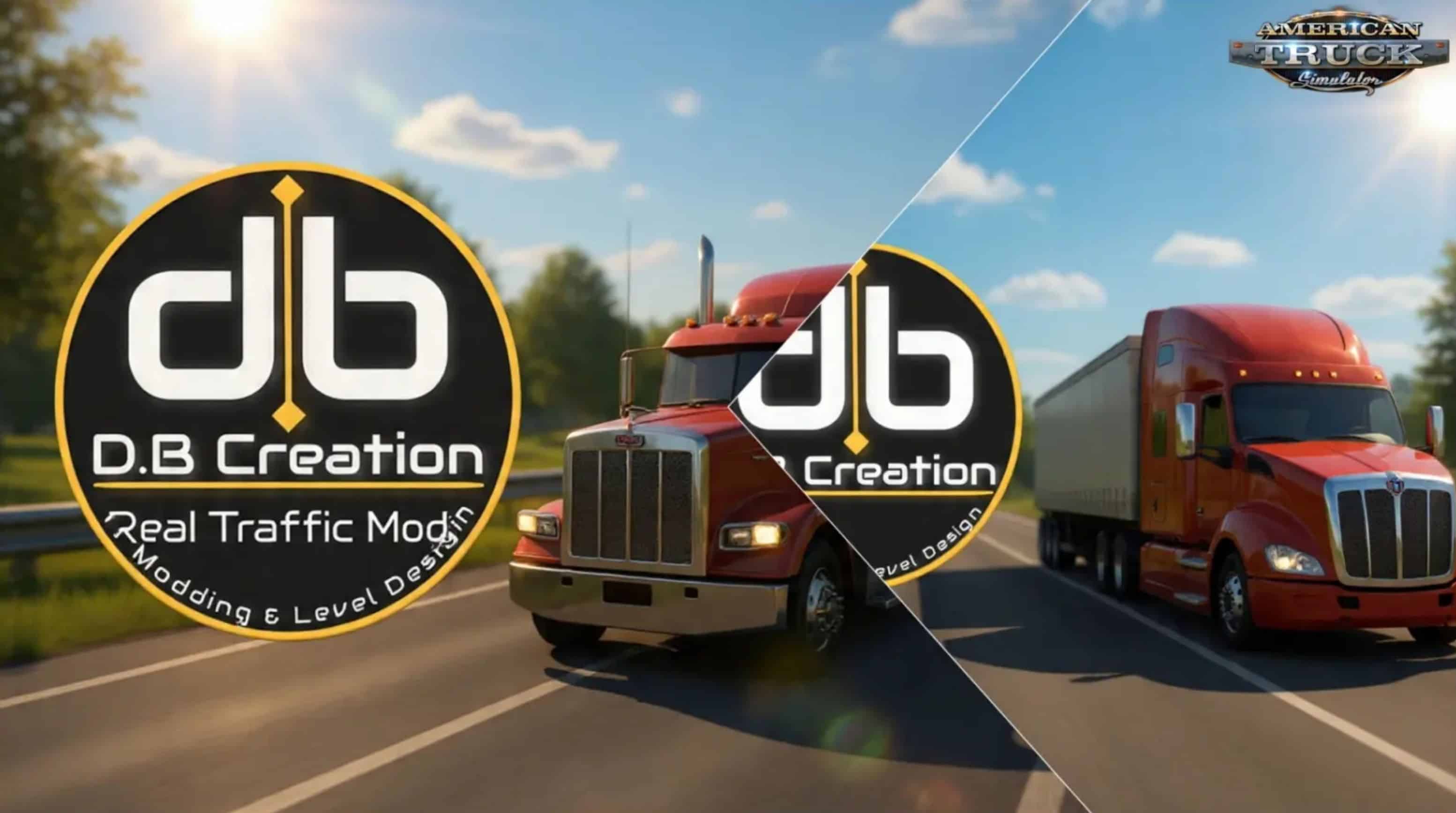 Real Traffic Mod v1.57 By D.B Creation (1.57.x) - American Truck ...