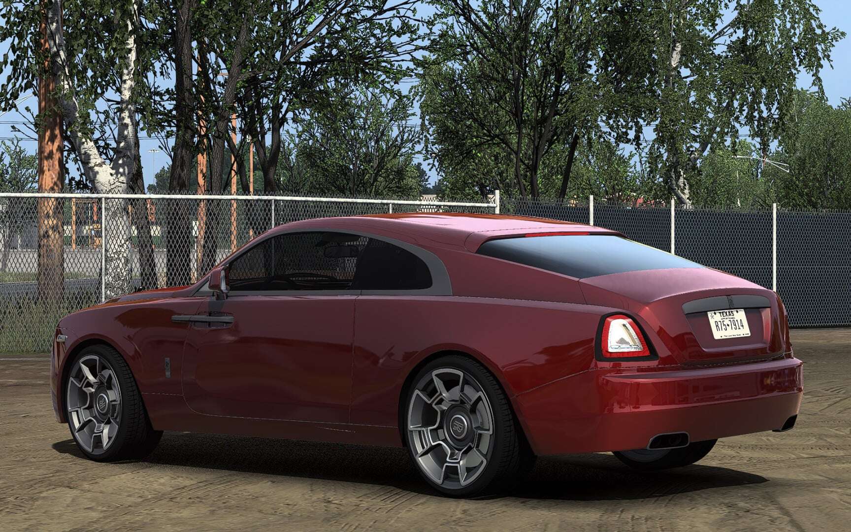 Rolls-Royce Wraith 2016 V2.0 1.57 | American Truck Simulator Mod