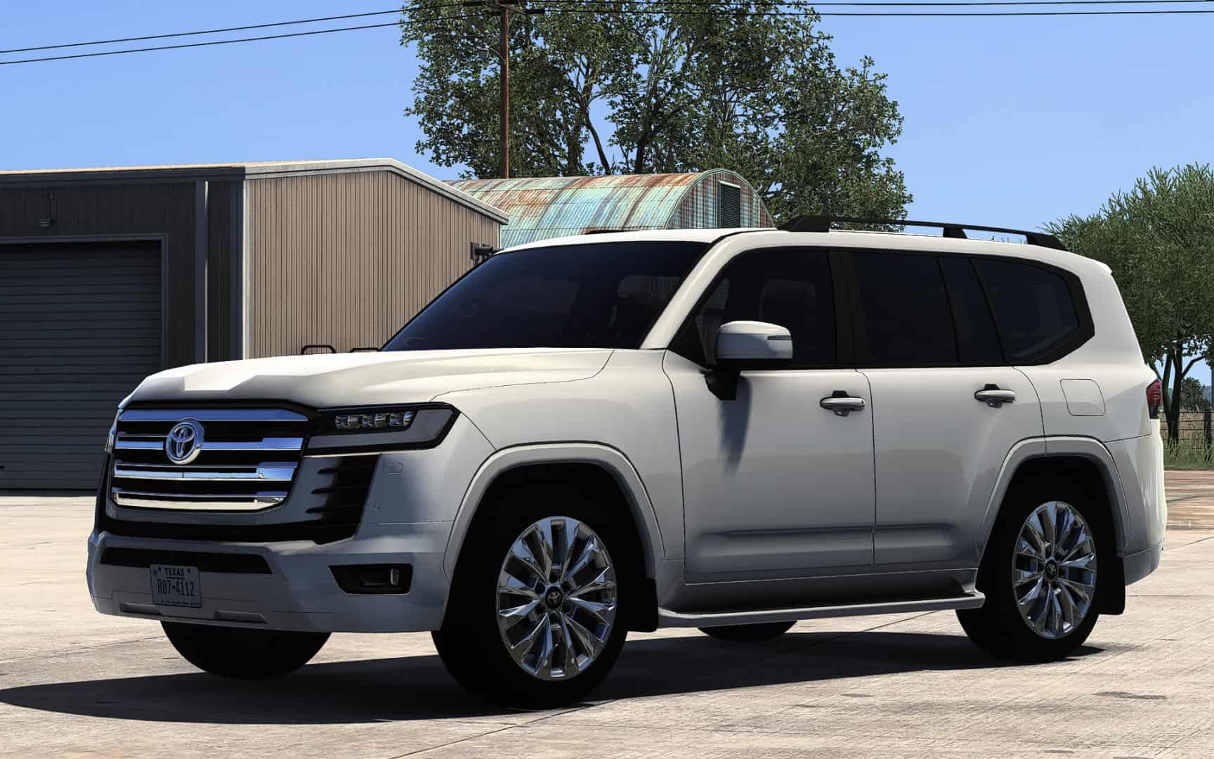 Toyota Land Cruiser 300 2022 V1.8 1.57 | American Truck Simulator Mod