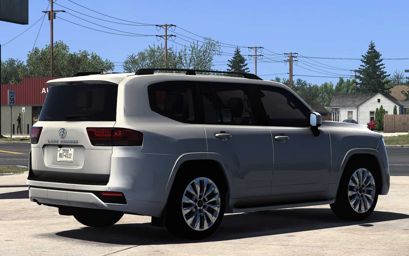 Toyota Land Cruiser 300 2022 V1.8 1.57 | American Truck Simulator Mod