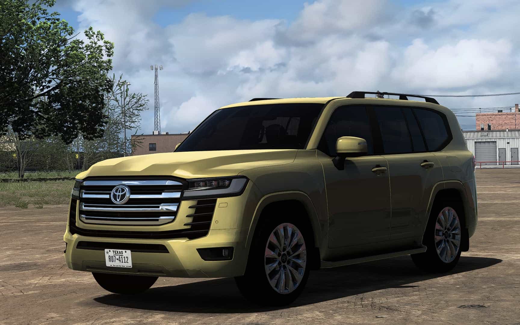 Toyota Land Cruiser 300 2022 V1.8 1.57 | American Truck Simulator Mod