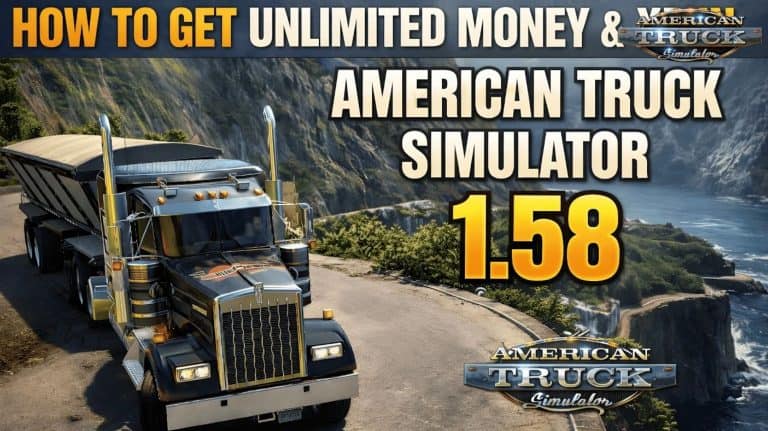 Unlimited Money & XP Mod v1.58 By KMR (1.58.x) | American Truck ...