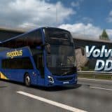Volvo 9700 DD Bus + Interior V2.0 (1.58.x) | American Truck Simulator Mod