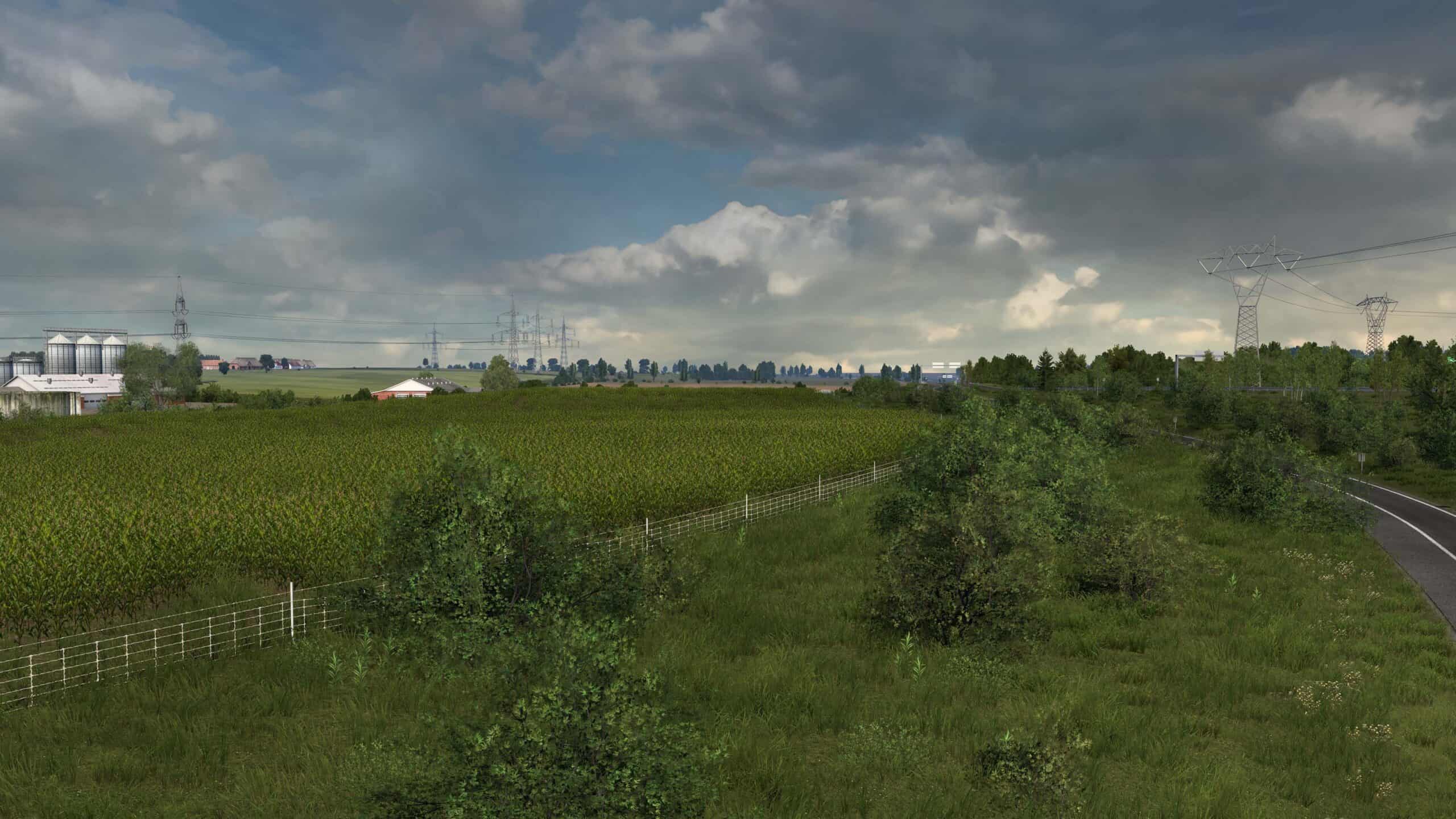 Grass Tree Improved ATS | American Truck Simulator Mod