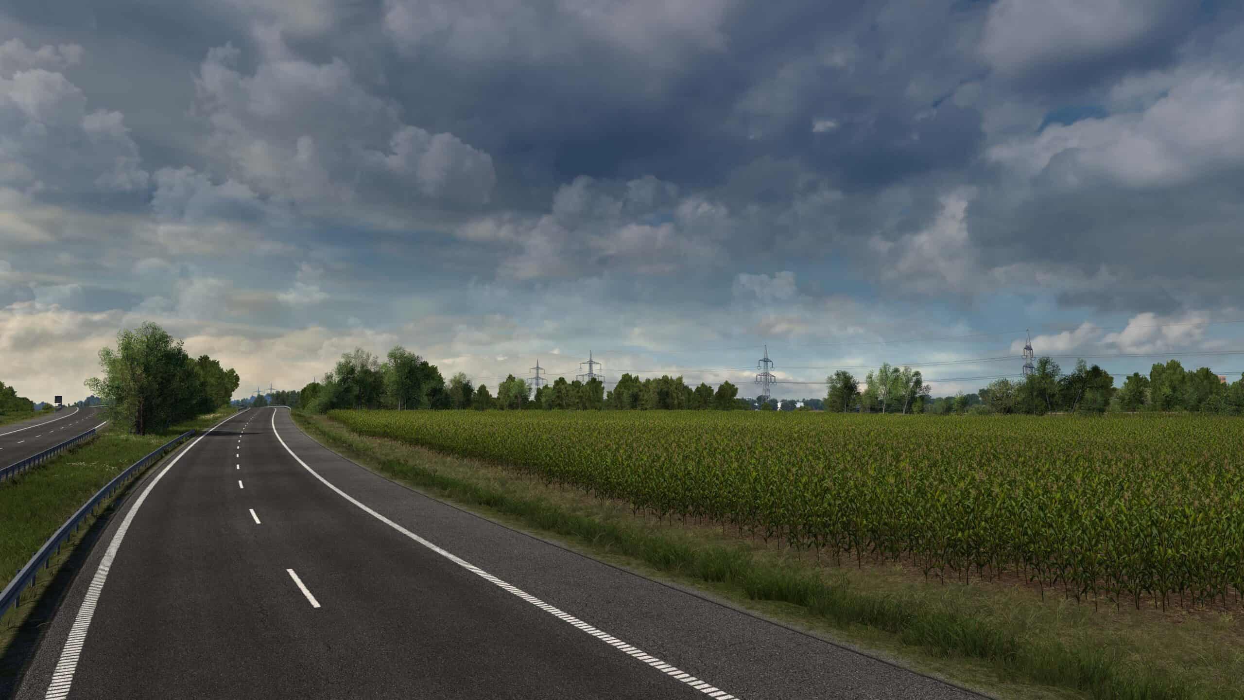 Grass Tree Improved ATS | American Truck Simulator Mod