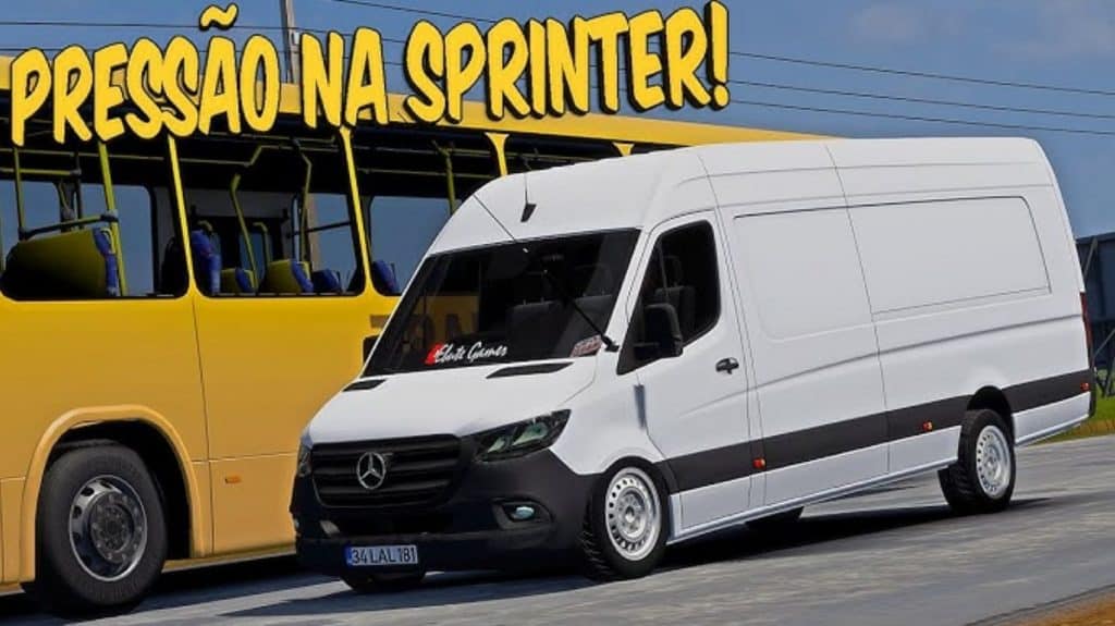 Mercedes Sprinter 2009 V2.0 | American Truck Simulator Mod