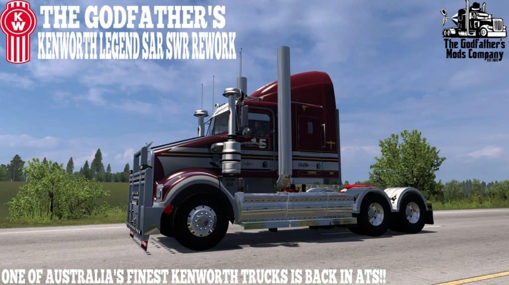 The Godfather's Kenworthy Legend SAR SWR Rework v1.0 | American Truck ...