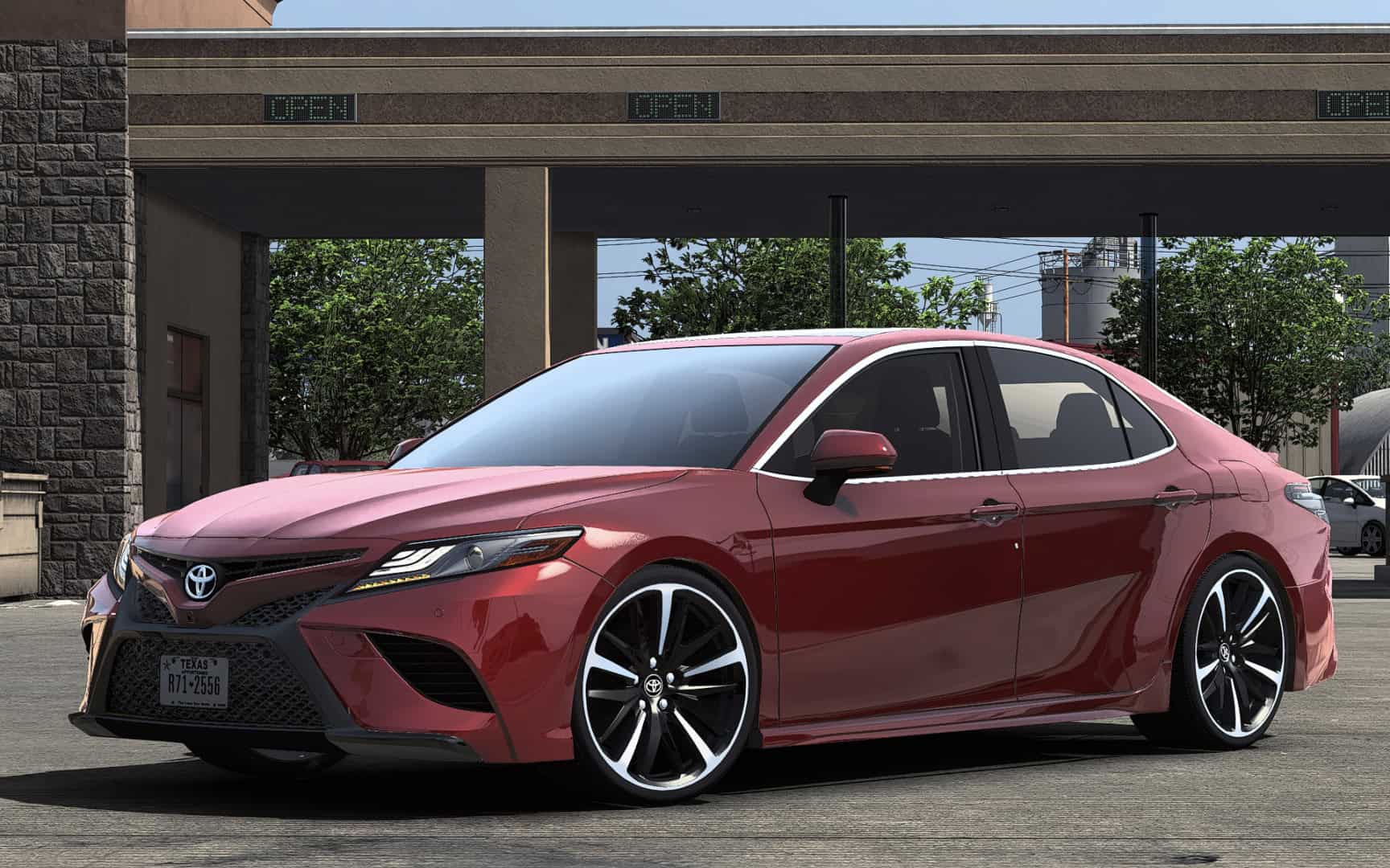 Toyota Camry XV70 XSE 2018 V2.3 1.59 | American Truck Simulator Mod