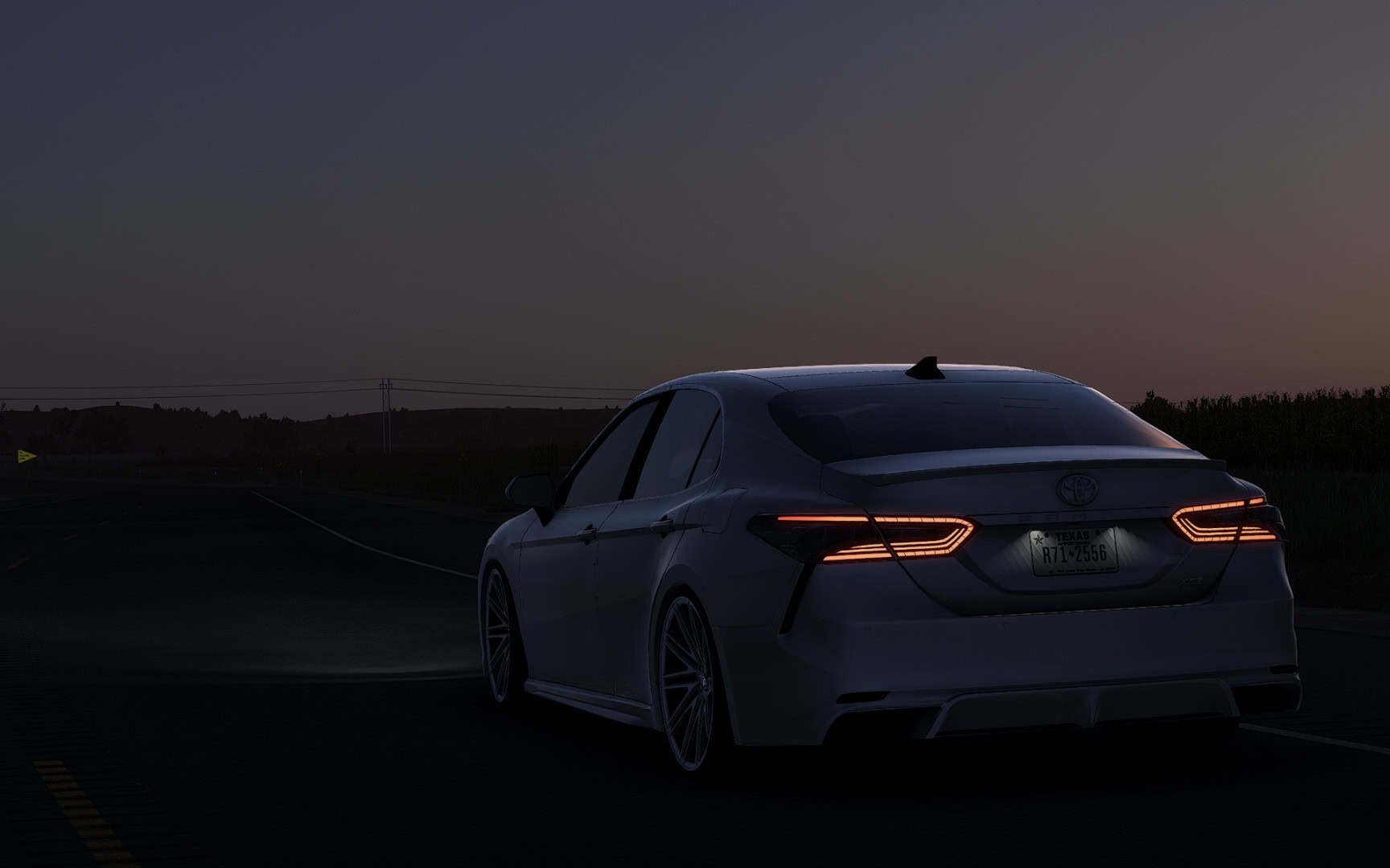 Toyota Camry XV70 XSE 2018 V2.3 1.59 | American Truck Simulator Mod