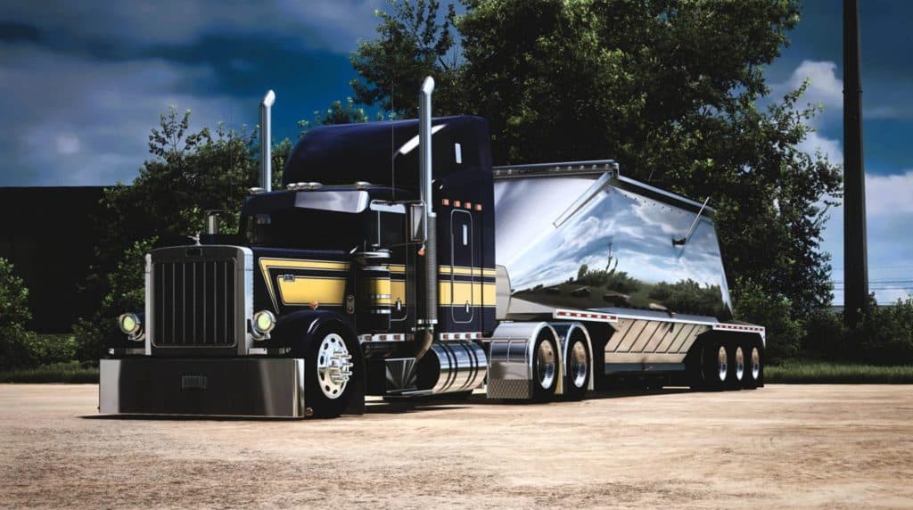 Beall Bullet Belly Dumps Trailer v2 1.59 | American Truck Simulator Mod