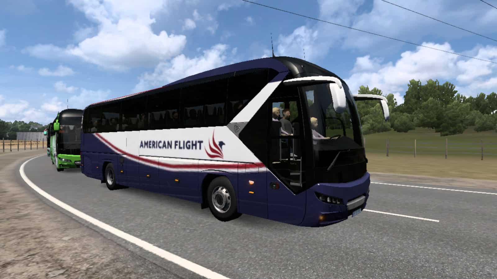 Coach Bus Slin Pack 1.0 | American Truck Simulator Mod